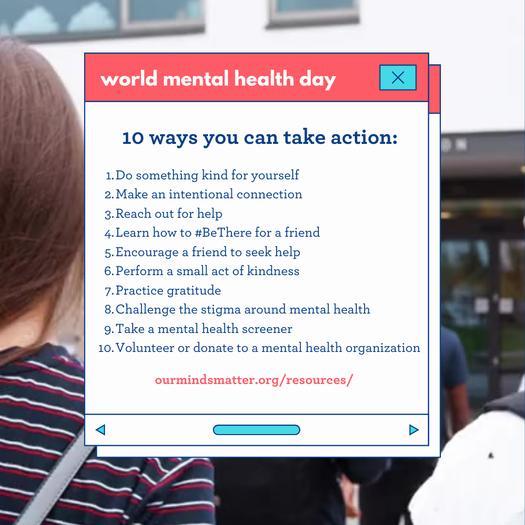 world mental health day 2024 - our minds matter