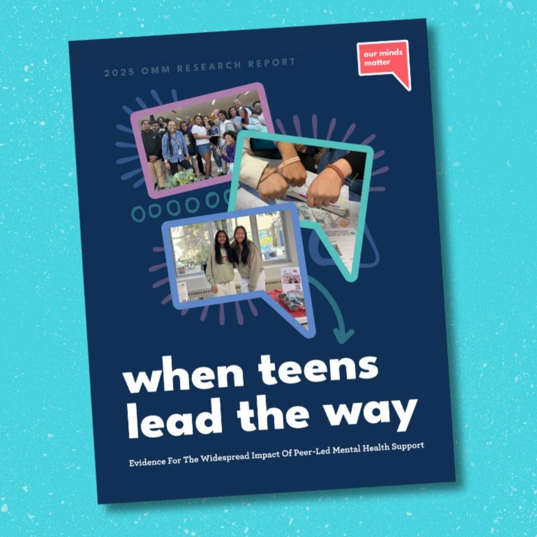 New research shows OMM's school-wide impact - Our Minds Matter